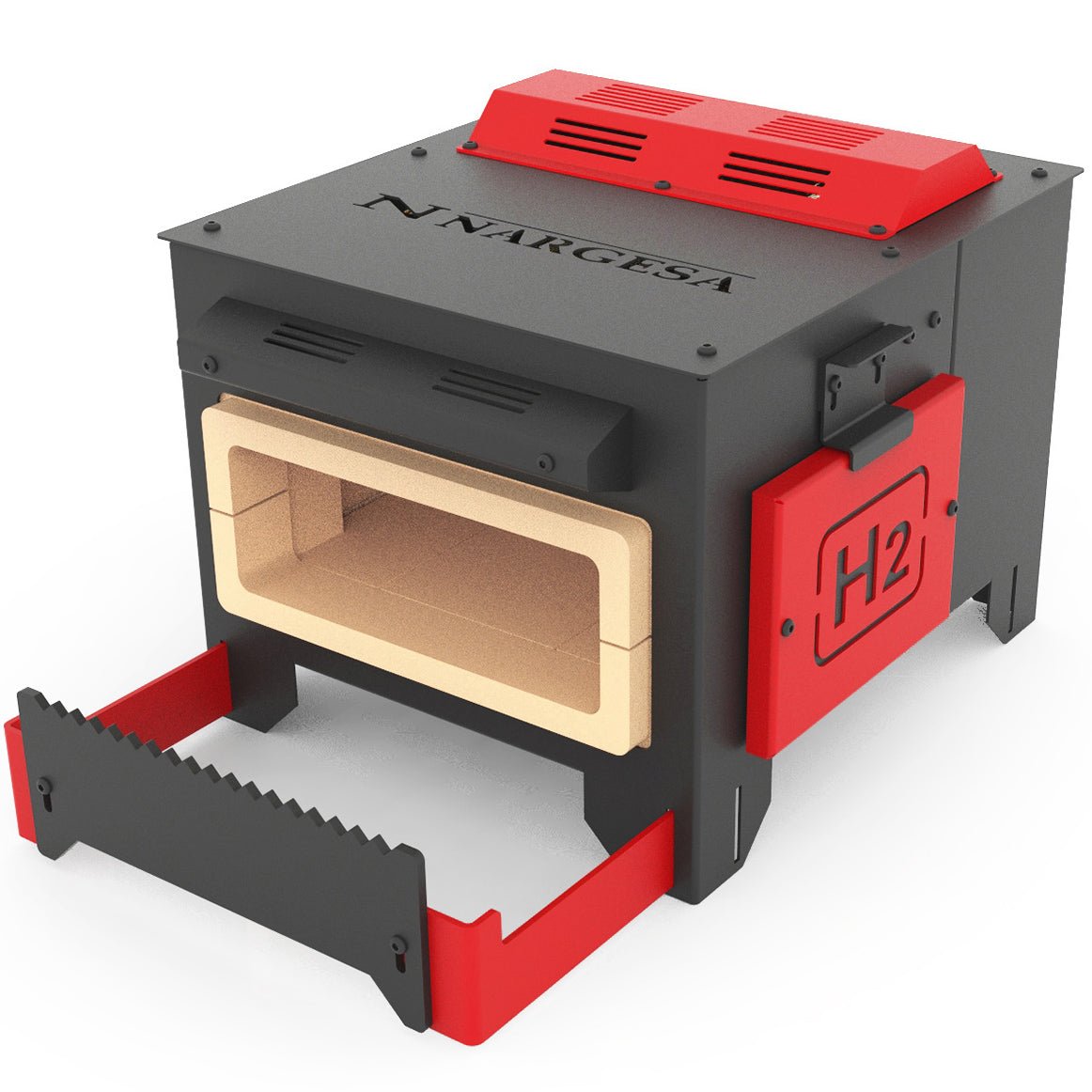 The Nargesa H2: Dual Burner, Propane Gas Forge Furnace