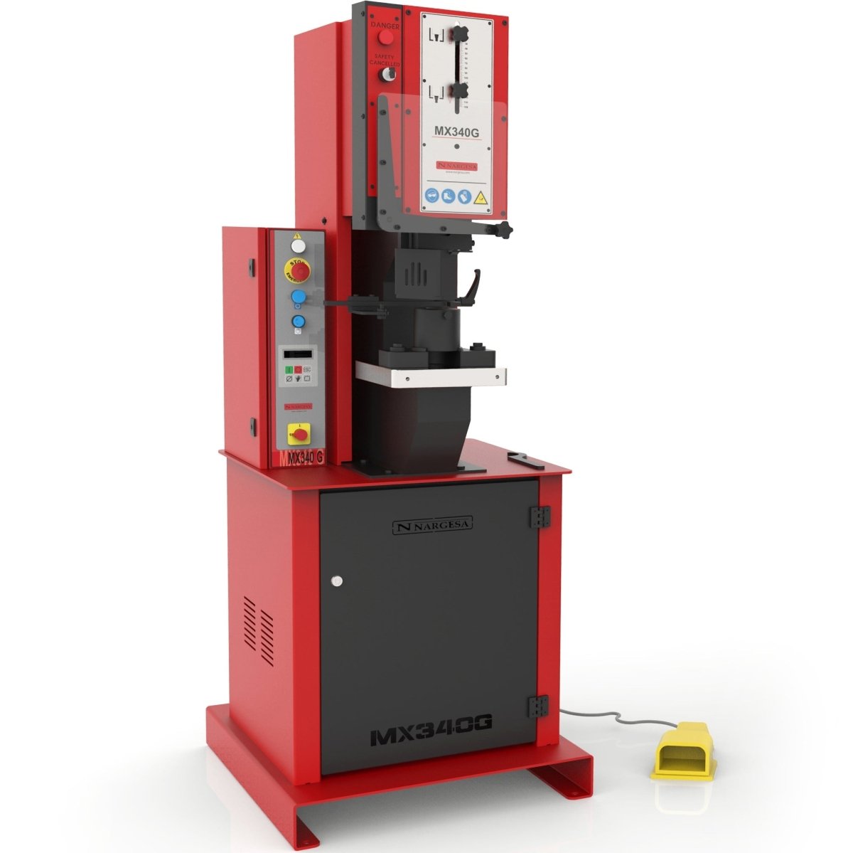 MX340G: 40 Ton Industrial Hydraulic Ironworker